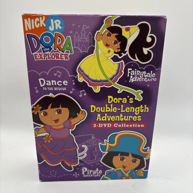 DORA THE EXPLORER Doras’s Double Length Adventures 3 DVD Collection ...