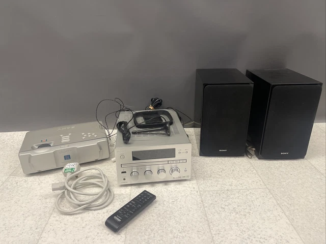 SONY SVGA VPL-CS2 Projector carry case CMT G1 BI P Stereo SS CG1 Cords ...