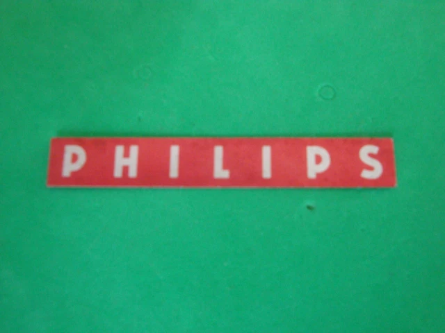 LOGO PHILIPS POSTE radio TSF / Transistor EUR 10,00 - PicClick FR