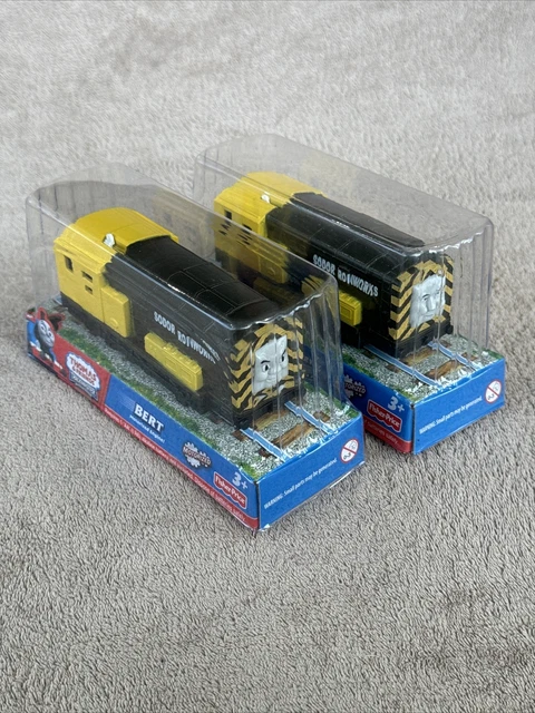 THOMAS THE TANK & Friends IRON ARRY & BERT Trackmaster TRAIN MOTORIZED ...