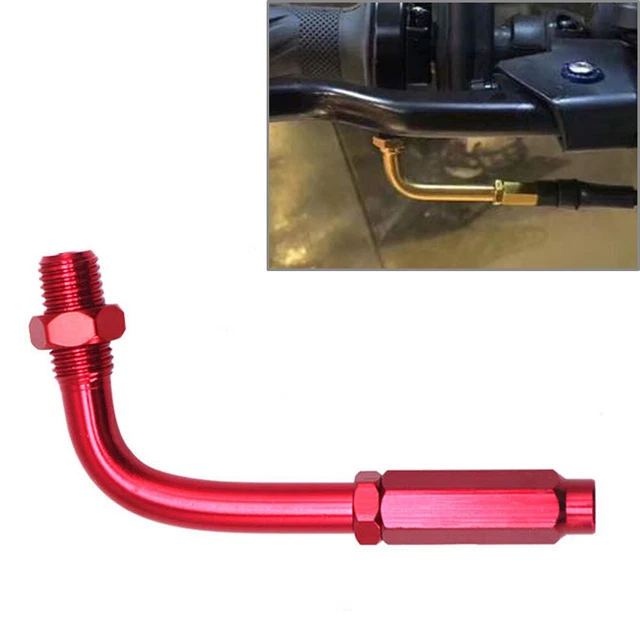 90 DEGREE THROTTLE Cable Adjuster Bendy Cable Guide Universal ...