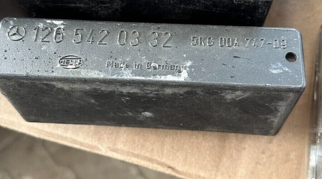 MERCEDES W124 E Class Lamp Control Relay Control Unit 1265420332 HELLA ...