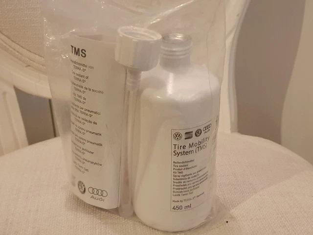 GENUINE VW SEAT Skoda Tyre Mobility System Repair Sealant Kit. 450Ml ...