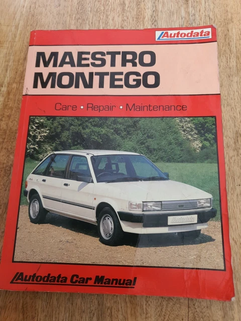 AUSTIN / MG / Rover Maestro & Montego Autodata Workshop Manual from ...