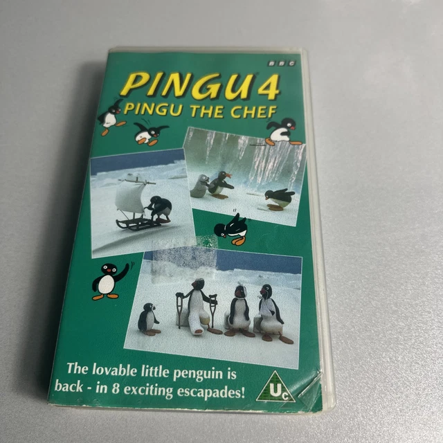 PINGU 4: PINGU The Chef Vhs - Bbc 1993 Kid's Video Very Rare £8.90 ...
