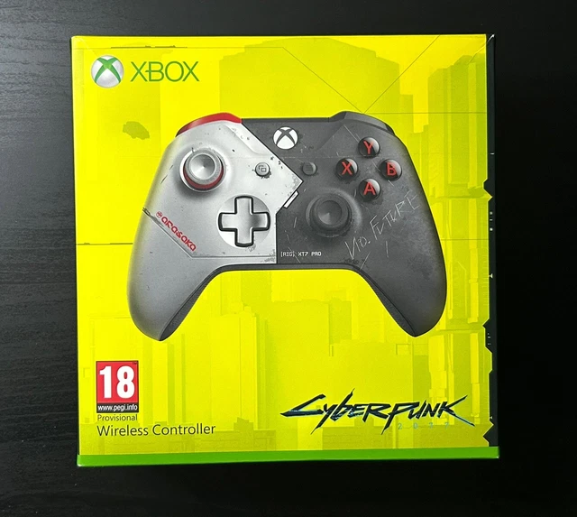 CYBERPUNK 2077 WIRELESS Controller - Xbox One Series X Limited D1 New ...