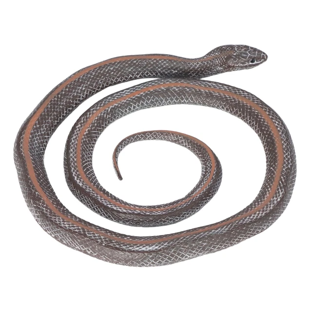 SIMULATED SNAKE MODEL Kid PVC Funny Scary Fake Snake Toy Prank Props ...