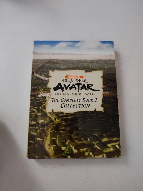 DVD -AVATAR THE COMPLETE BOOK 2 COLLECTION Nickelodeon No Slipcover £13 ...