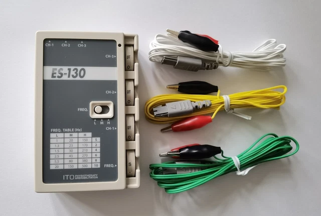 ITO 3-CHANNEL PALM-SIZED ELECTRO ACUPUNCTURE ES-130 Made in Japan £180. ...