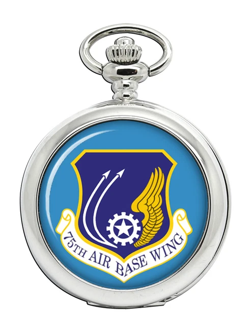 75TH AIR BASE Wing USAF Pocket Watch EUR 55,04 - PicClick FR