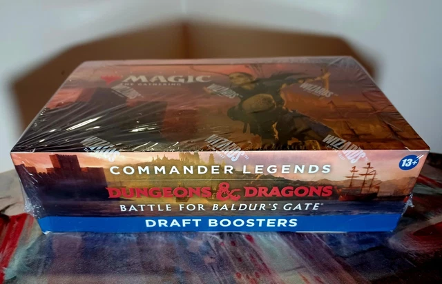 MTG COMMANDER LEGENDS: Battle for Baldur's Gate Draft Booster Box ...