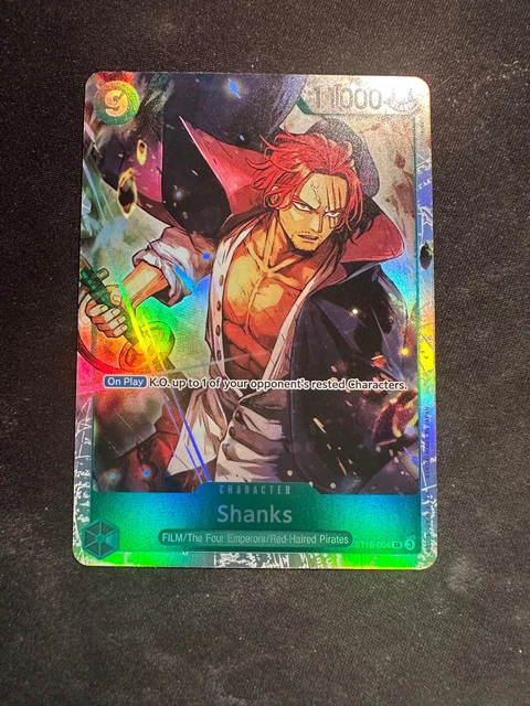SHANKS - ST16-004 - SR - One Piece Card Game N/M $18.00 - PicClick AU