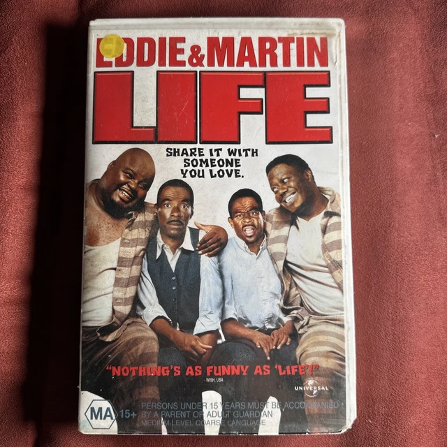 LIFE (VHS, EX Rental, Big Box, Pal, 1999) - Eddie Murphy - Free ...
