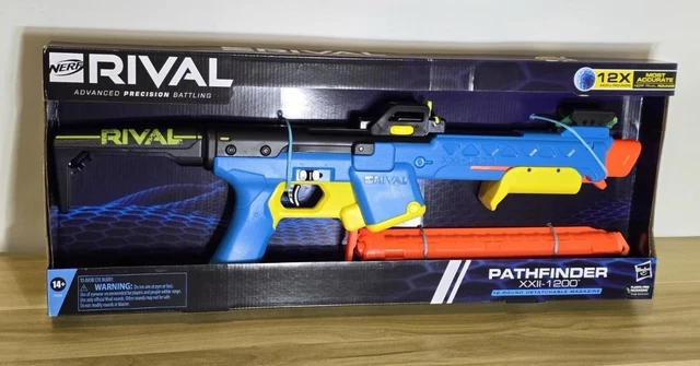 NERF RIVAL PATHFINDER XXII-1200 Blaster + 12 Accu-Rounds £21.50 ...