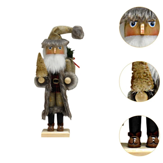 NUTCRACKER FIGURE CHRISTMAS Nutcracker Traditional Nut Cracker Doll ...