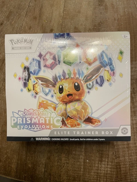 POKÉMON TCG PRISMATIC Evolutions Elite Trainer Box ETB New Sealed £46. ...