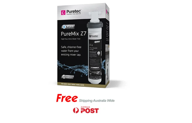 NEW PURETEC PUREMIX-Z7 High Flow Under Sink Water Filter System for ...