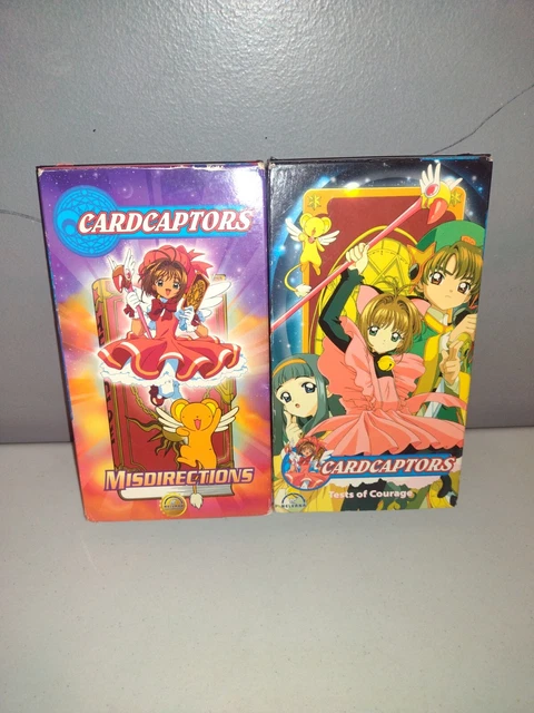 2000 CARDCAPTORS MISDIRECTION Tests Of Courage Rare VHS Anime Kaboom ...