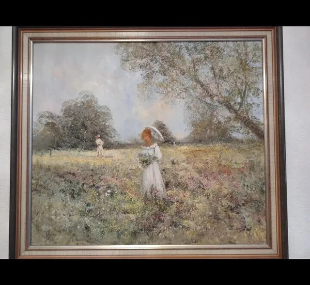 ORIGINAL ÖLGEMÄLDE VON Rahnavard Madjid £427.69 - PicClick UK