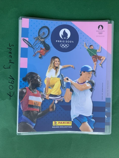 PANINI PARIS 2024 Olympia Collectors Binder Limited Edition Collection ...