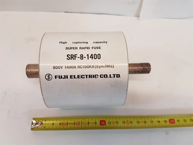 FUJI SRF-8-1400 SUPER Rapid Fuse 800V 1400A RC1000KA (Sym.RMS) High Capacity New $600.00 ...