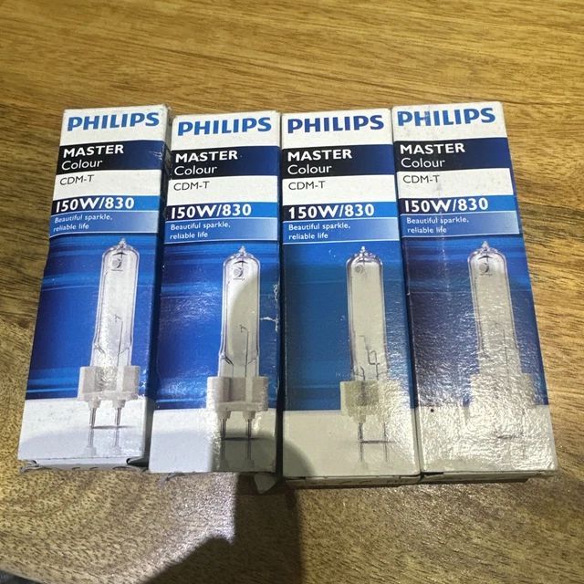 PHILIPS MASTER COLOUR CDM-T 150W / 830 - Crisp white - UNUSED - Made in ...