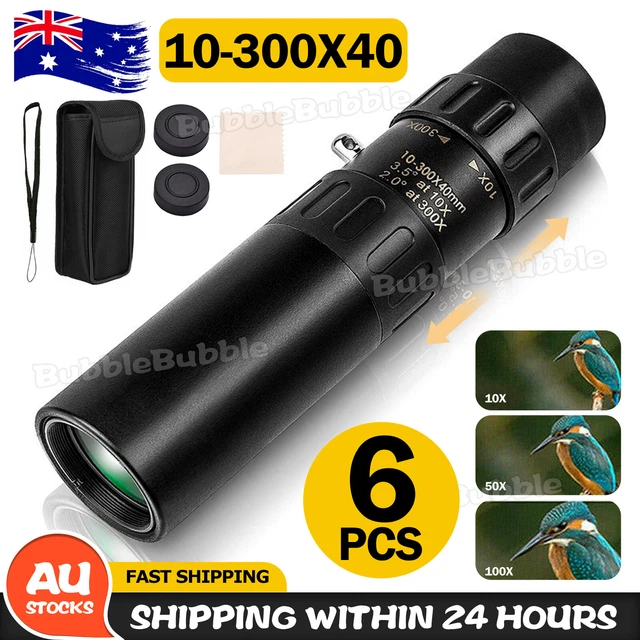 4K 10-300X40MM SUPER Telephoto Zoom Monocular Telescope Without mini ...
