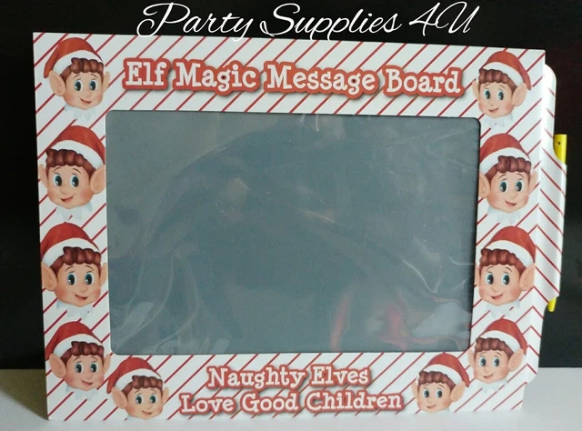 ELF MAGIC MESSAGE Board Elves Behavin Badly/Shelf/Mischief/Christmas ...