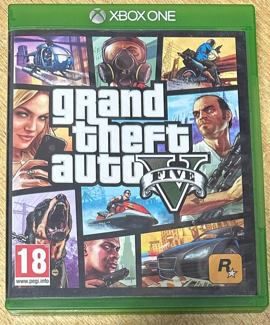 XBOX ONE GTA V Grand Theft Auto Five Microsoft Grande Gioco Rockstar ...