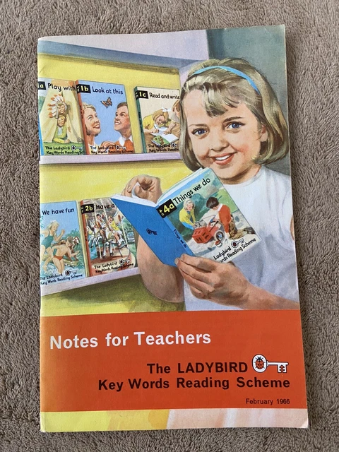 RARE LADYBIRD KEY Words Reading Scheme - Notes For Teachers 1966 £35.00 ...