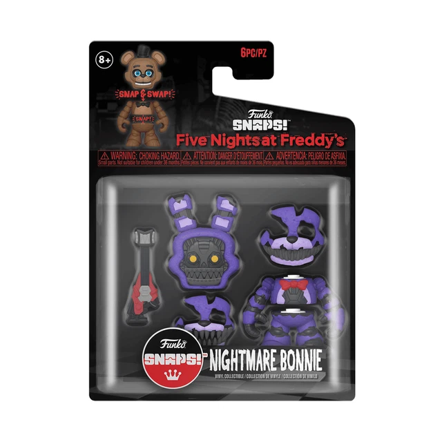 FUNKO SNAPS FIVE Nights At Freddy's 2022 Nightmare Bonnie Figure FNAF ...