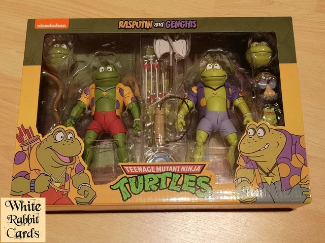 NECA TEENAGE MUTANT Ninja Turtles Rasputin and Genghis Action Figure 2 ...