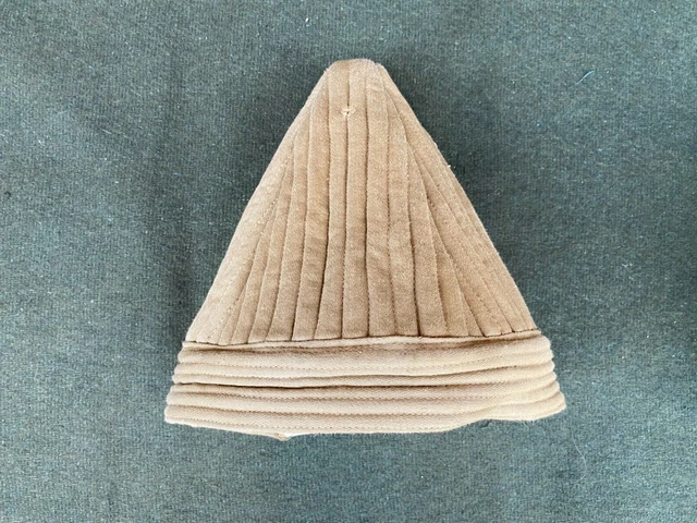 ORIGINAL WW2 BRITISH Indian Army Turban Kullah 'Cone' 1942 Dated SIZE ...