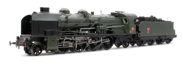 REE MODELES 'HO' Gauge Mb-052S Sncf Green 2-8-2 Class 141 Locomotive ...