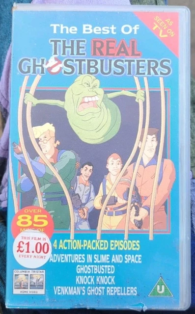 THE BEST OF The Real Ghostbusters 4 action packed episodes VHS £7.99 ...