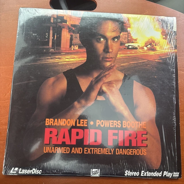 BRANDON LEE THE Crow Wide Screen Rapid Fire Extended Play Laser Disc In ...