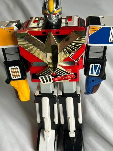 BANDAI DX CHOGOKIN Power Rangers Tenkugattai Jet Icarus Ikaros Jetman ...
