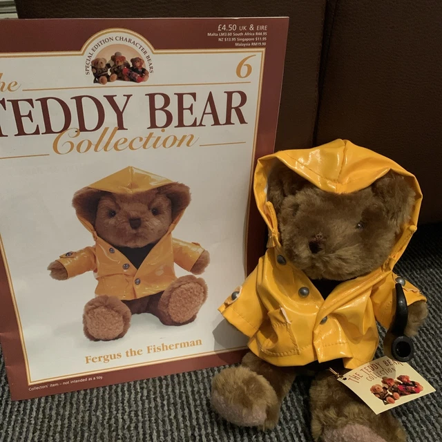 THE TEDDY BEAR Collection Fergus The Fisherman And Booklet 6, BNWT £8. ...
