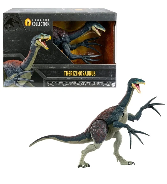 JURASSIC WORLD PARK Hammond Collection Therizinosaurus Action Figure ...
