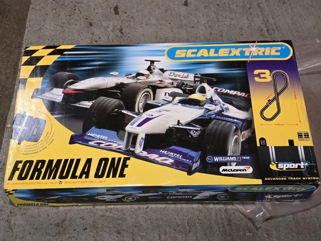 SCALEXTRIC SPORT FORMULA One McLaren and Williams Boxed Set £42.32 ...