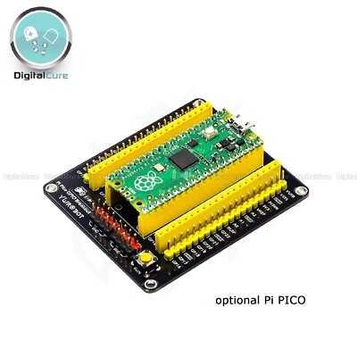 GPIO EXPANSION PLATE Breakout for Raspberry Pi Pico with Option Pico £ ...