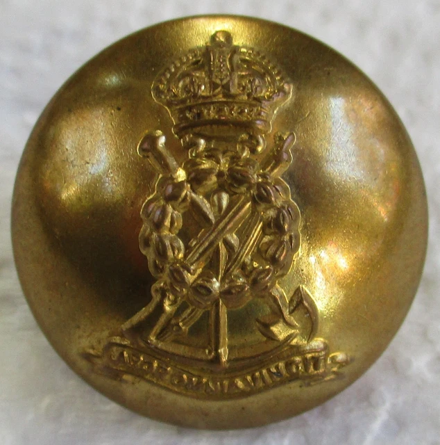 WW2 BRITISH ARMY:&PIONEER CORPS OFFICER'S BRASS BUTTON" (Large, 24mm ...