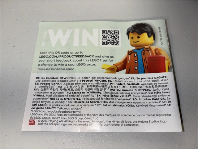 LEGO MINECRAFT 21240 Swamp Adventure Manual Only VGUC $2.00 - PicClick CA