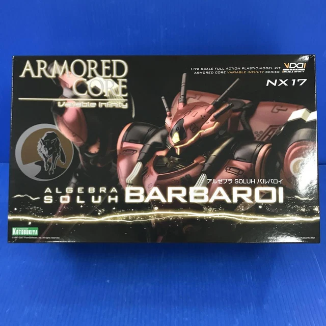 ARMORED CORE PLASTIC model 1/72 Algebra SOLUH Barbaroi Variable ...