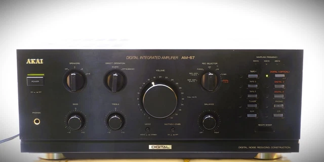 AKAI AM-67 DIGITAL - Vollverstärker (Japan 1992) EUR 151,00 - PicClick DE