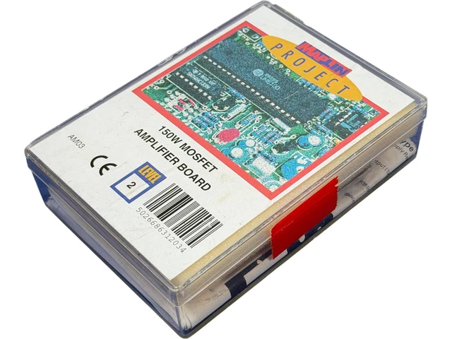 MAPLIN PROJECT 150W MOSFET Amplifier Board Kit AM03 DIY Audio £35.00 ...