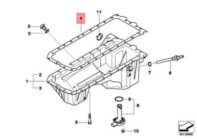 GENUINE BMW X1 X3 Z4 E60 E81 E82 E83 E84 E85 Set Of Profile Gaskets ...