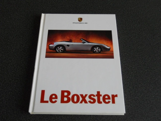 PORSCHE BOXSTER TYPE 986 brochure catalogue rigide hard book - éd. 1997 ...