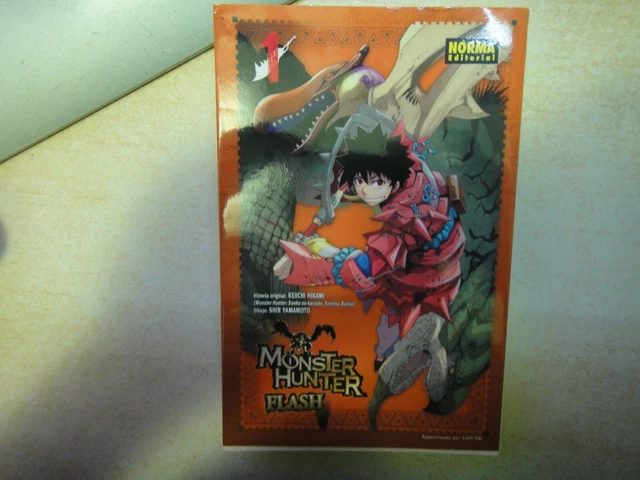 MONSTER HUNTER FLASH Norma Editorial Comic Español EUR 18,00 - PicClick FR