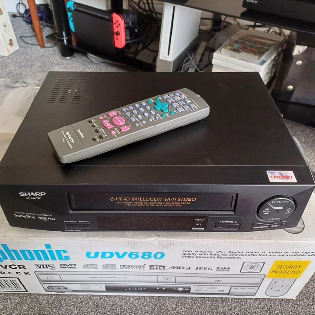 SHARP VC-MH761 VHS Video Recorder £24.99 - PicClick UK